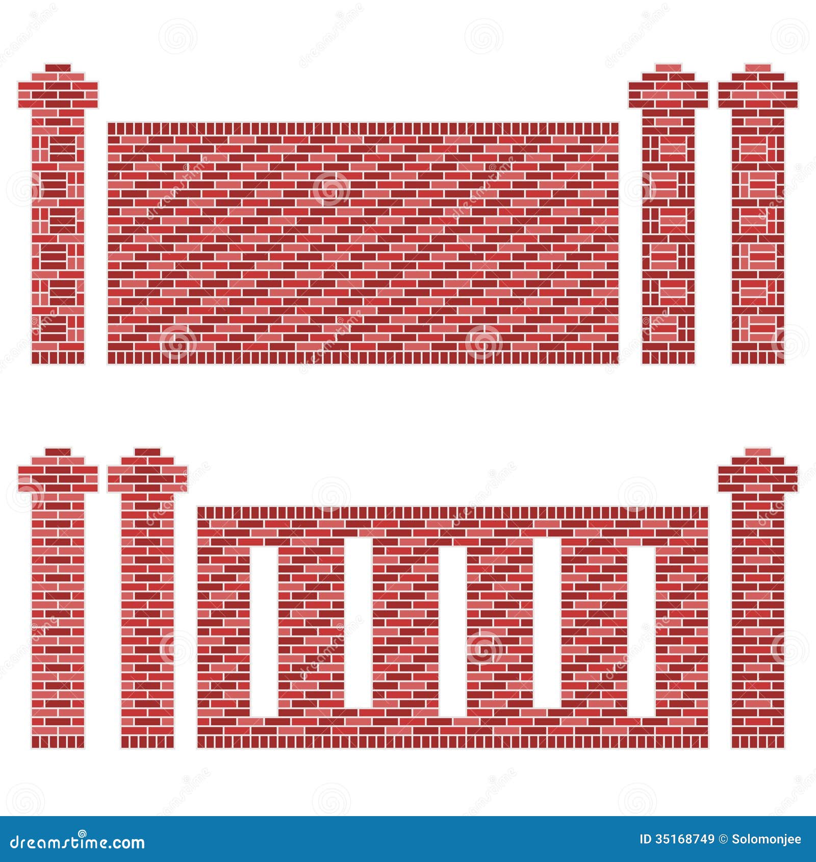 Maroon Brick Wall Patterns stock vector. Illustration of stones - 35168749