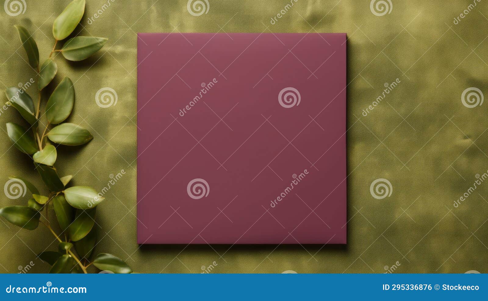 Maroon Canvas Sign Mockup: Elegant and Luxurious Art of the Congo Stock ...