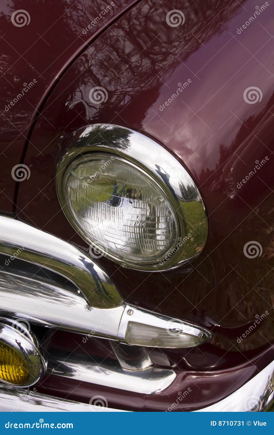 Maroon Classic Car stock image. Image of shiny, colorful - 8710731