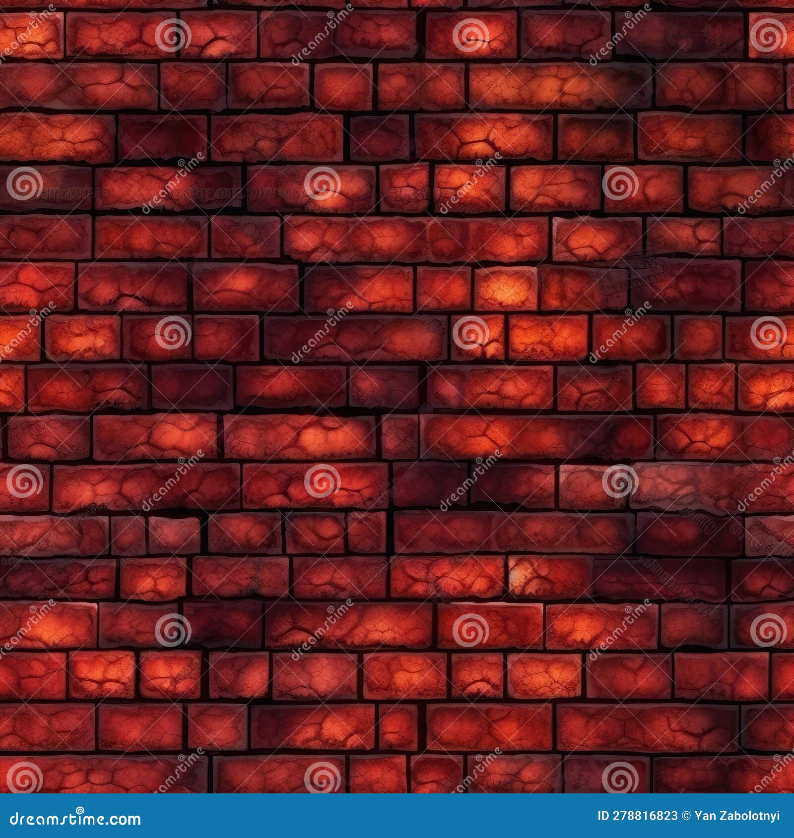 Maroon Luminescence Beautiful Brick Wall Texture Tile Seamless ...