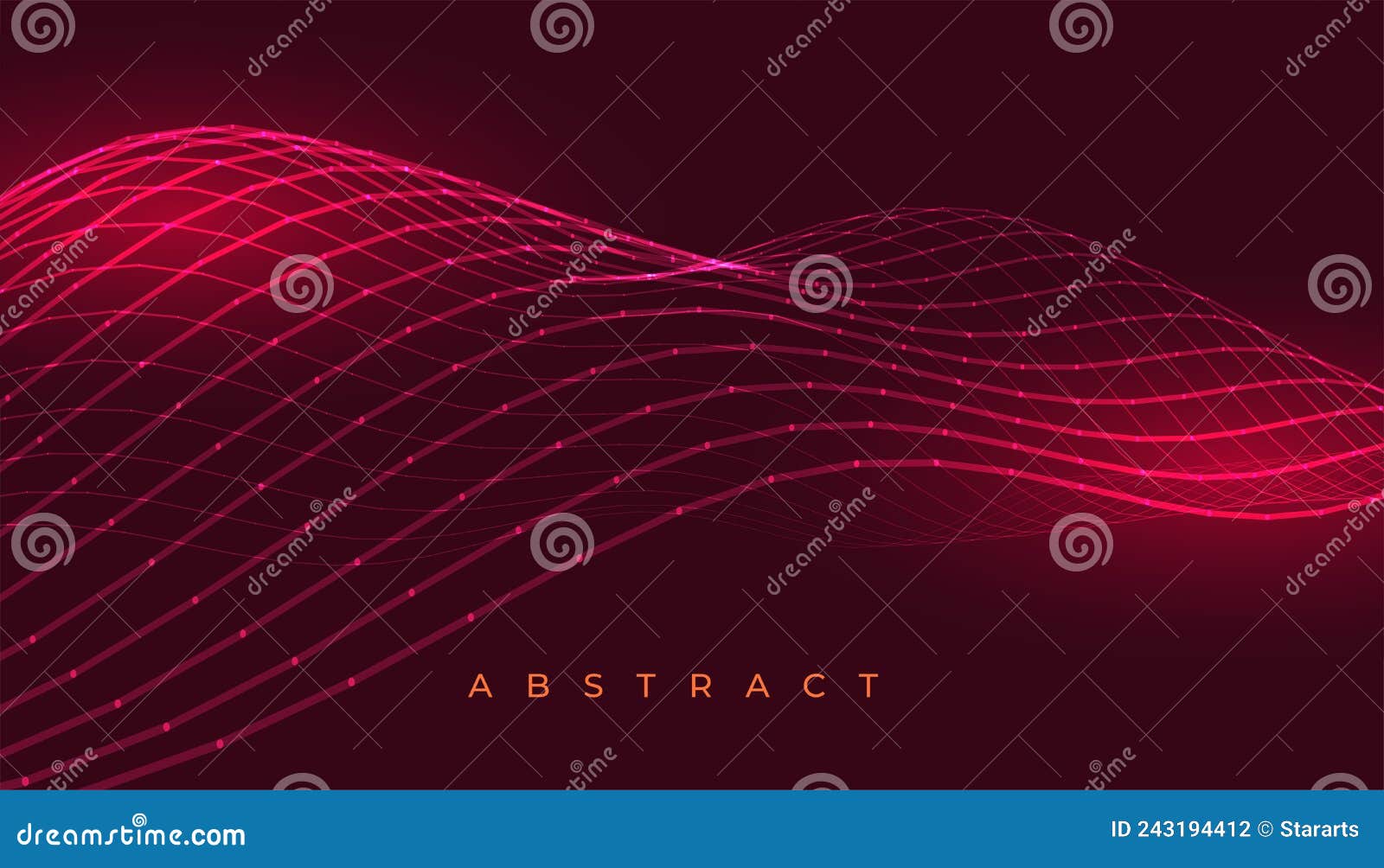 Maroon Wave Frame Background Vector Border | CartoonDealer.com #200252235