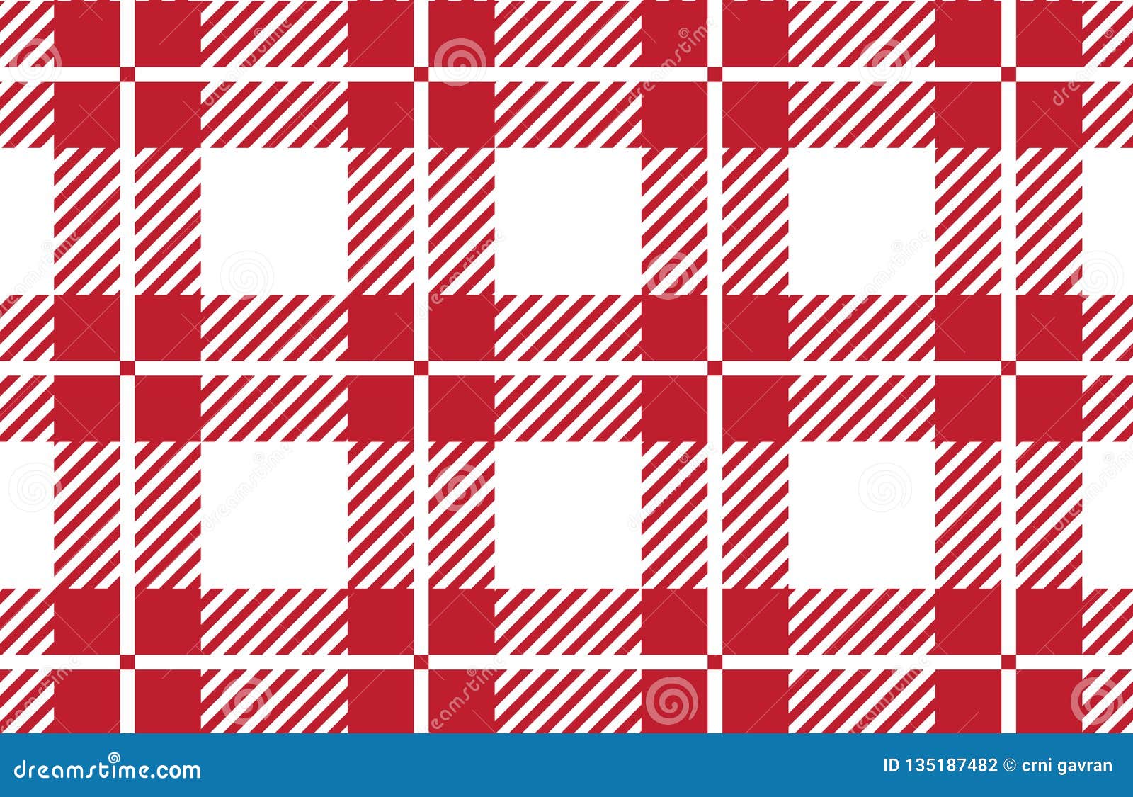 Maroon and White Gingham Plaid Pattern.Vector Illustration Stock ...