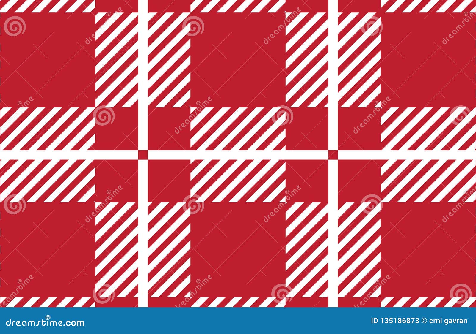 Maroon and White Gingham Plaid Pattern.Vector Illustration Stock ...
