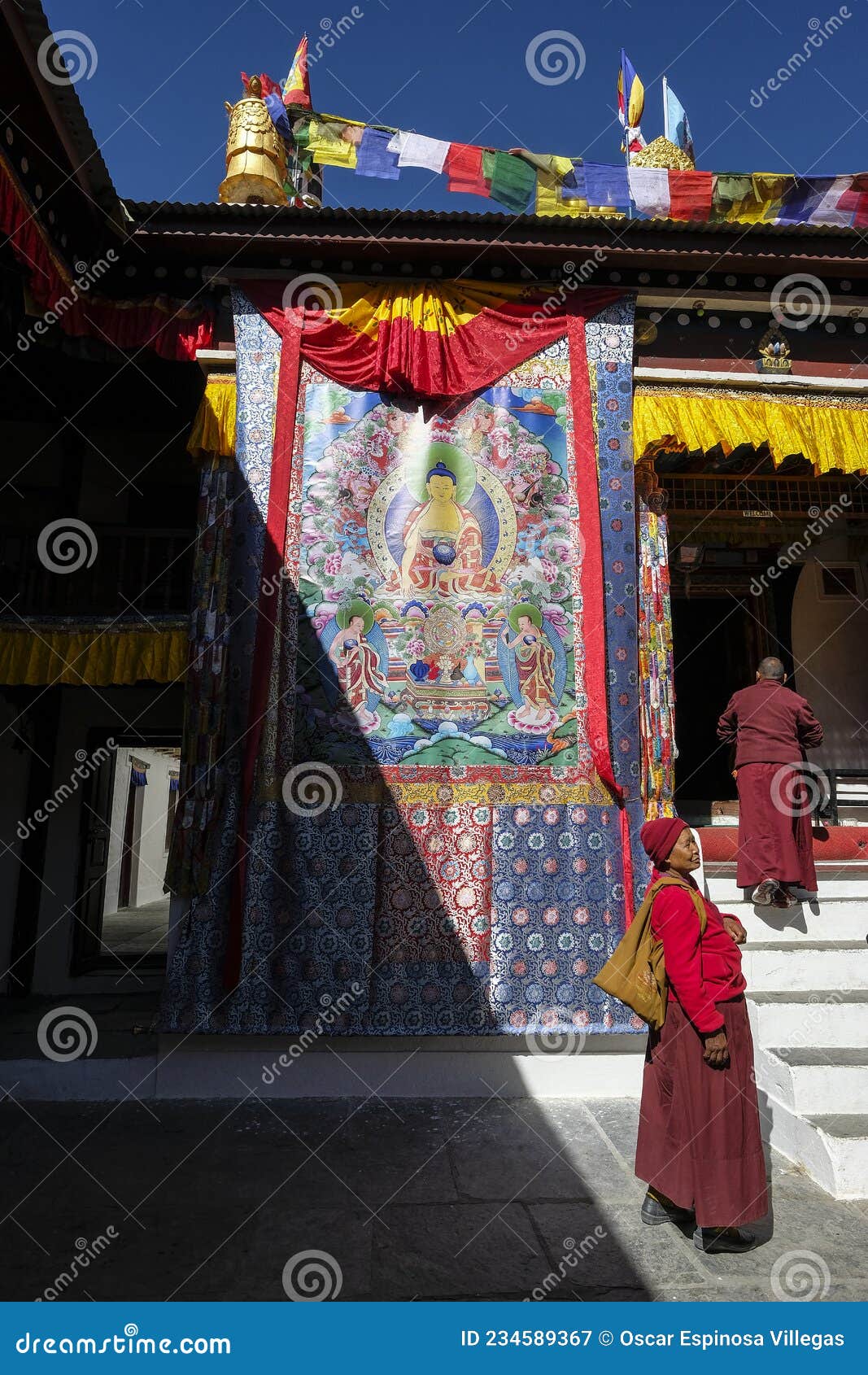 Marpha in Mustang District, Nepal Editorial Photography - Image of ...