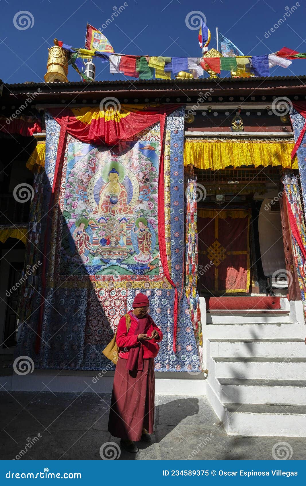 Marpha in Mustang District, Nepal Editorial Image - Image of ...