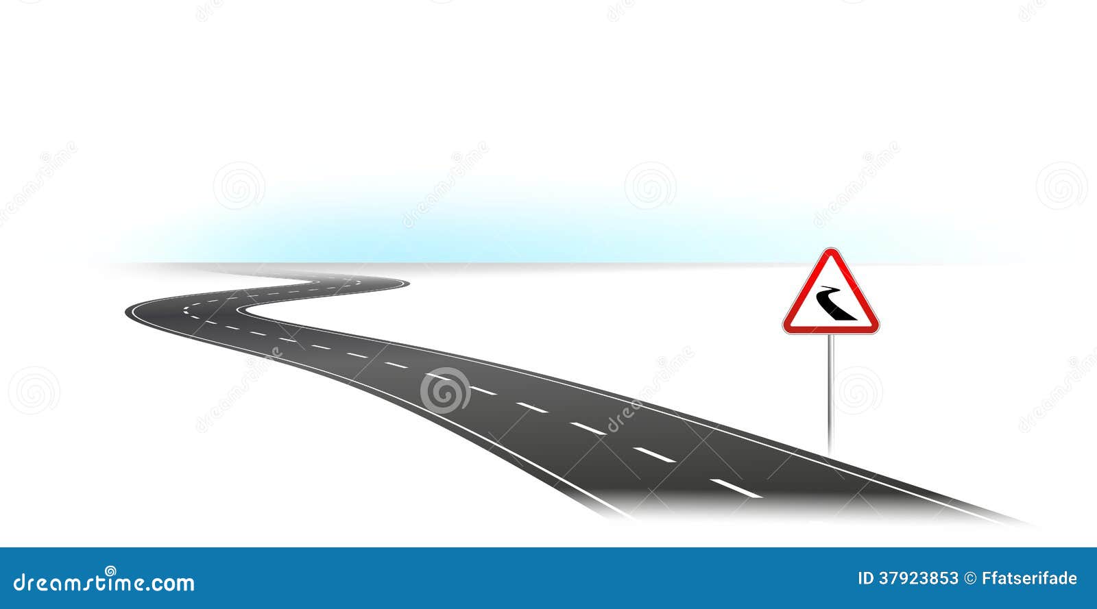 Marquage routier illustration stock. Illustration du prudent - 37923853