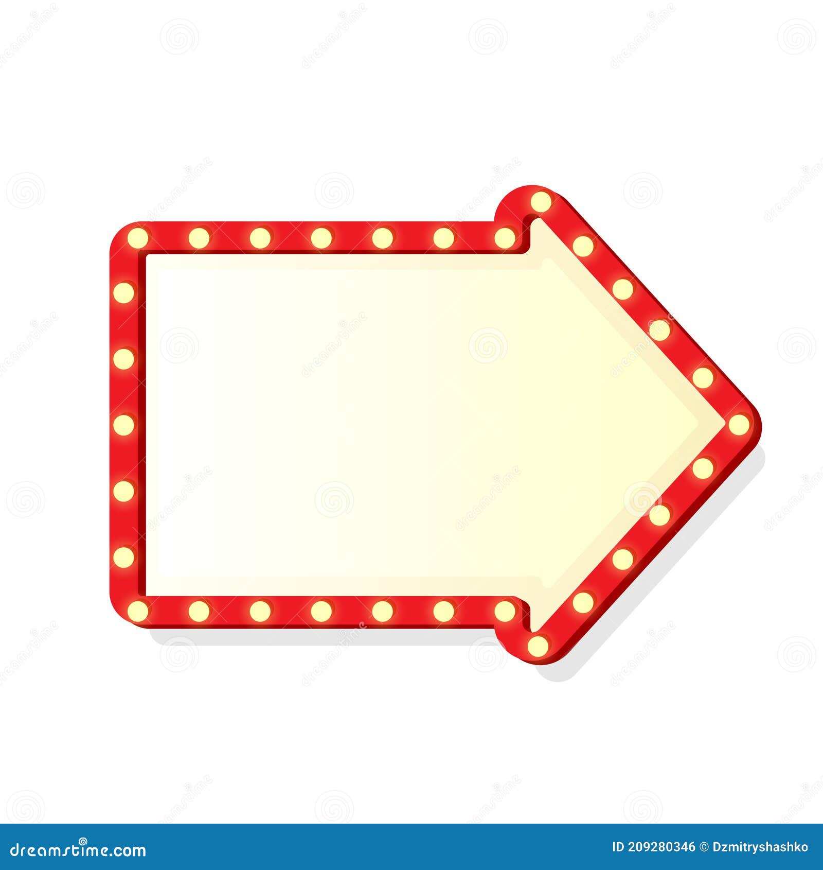 Marquee Arrow Icon. Clipart Image Stock Vector - Illustration of symbol ...