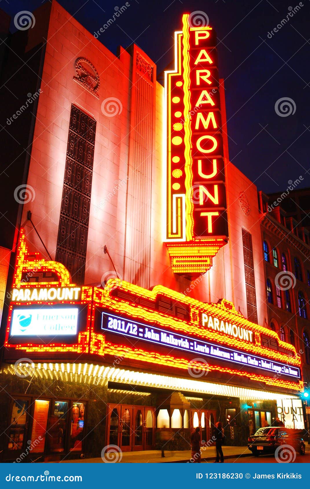 Paramount Theater, Boston editorial image. Image of culture - 123186230