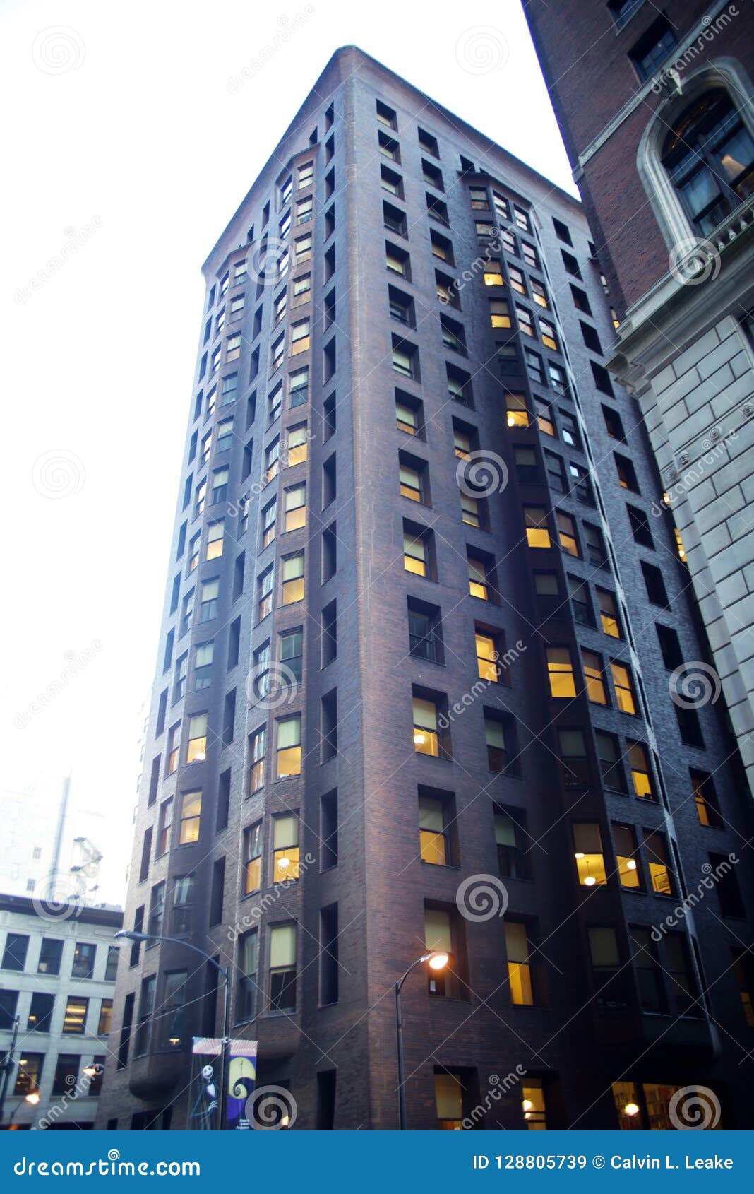 Marquette Building, Chicago, Illinois Imagen de archivo editorial ...