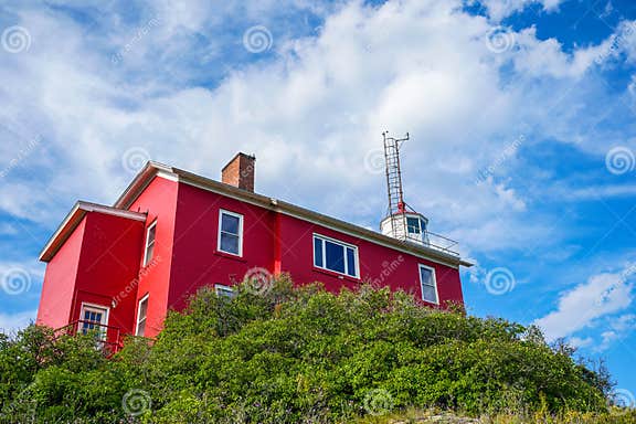 Marquette Harbor Lighthouse Stock Image - Image of architecture ... Marquette Harbor Lighthouse Stock Image - Image of architecture ...