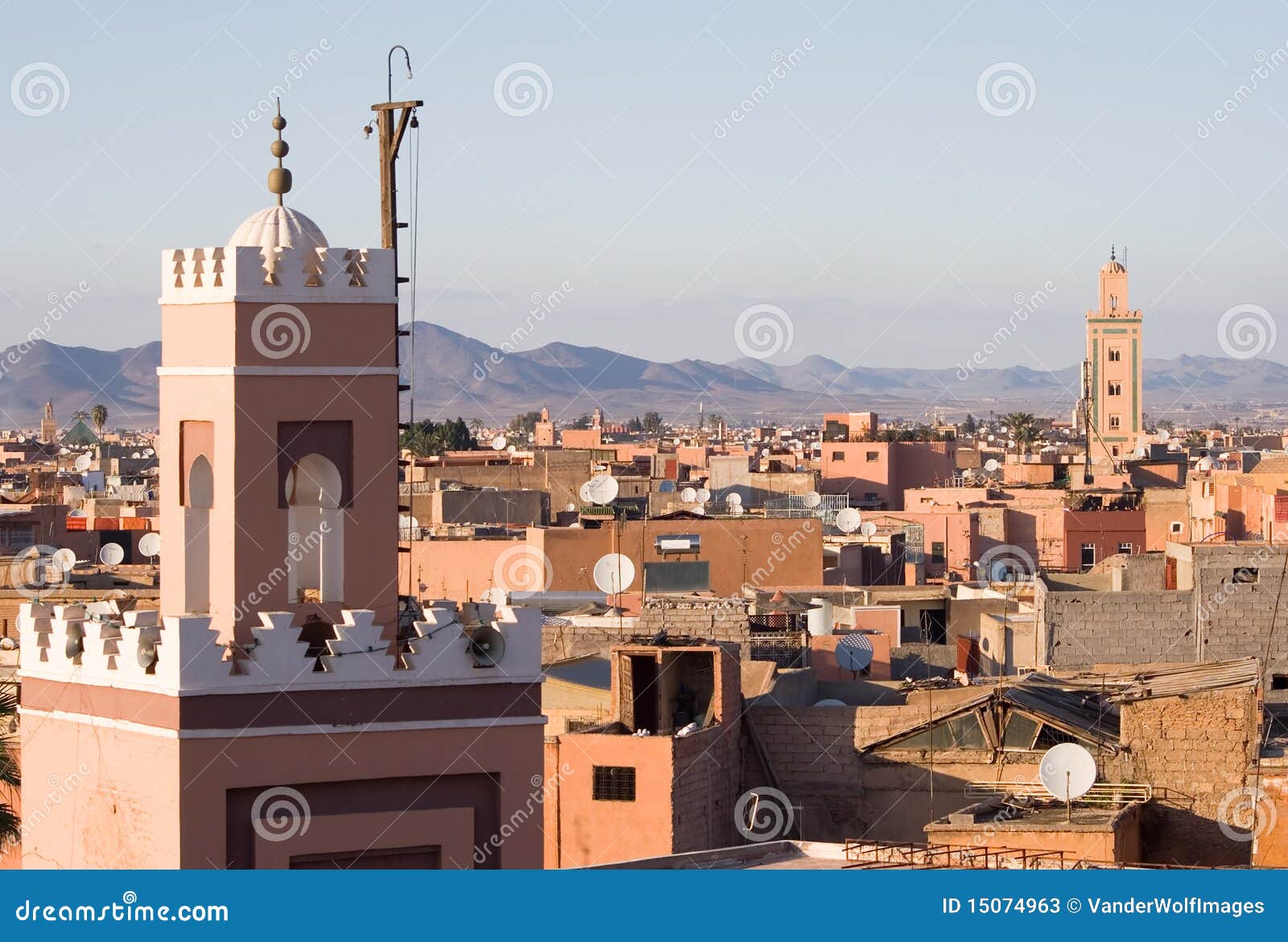 Marrakech Morocco Africa stock image. Image of monument - 15074963