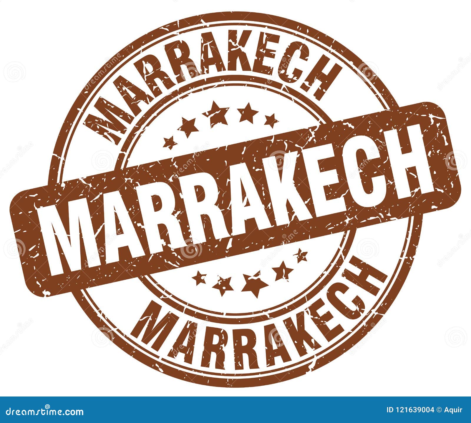 Marrakech stamp stock vector. Illustration of sticker - 121639004