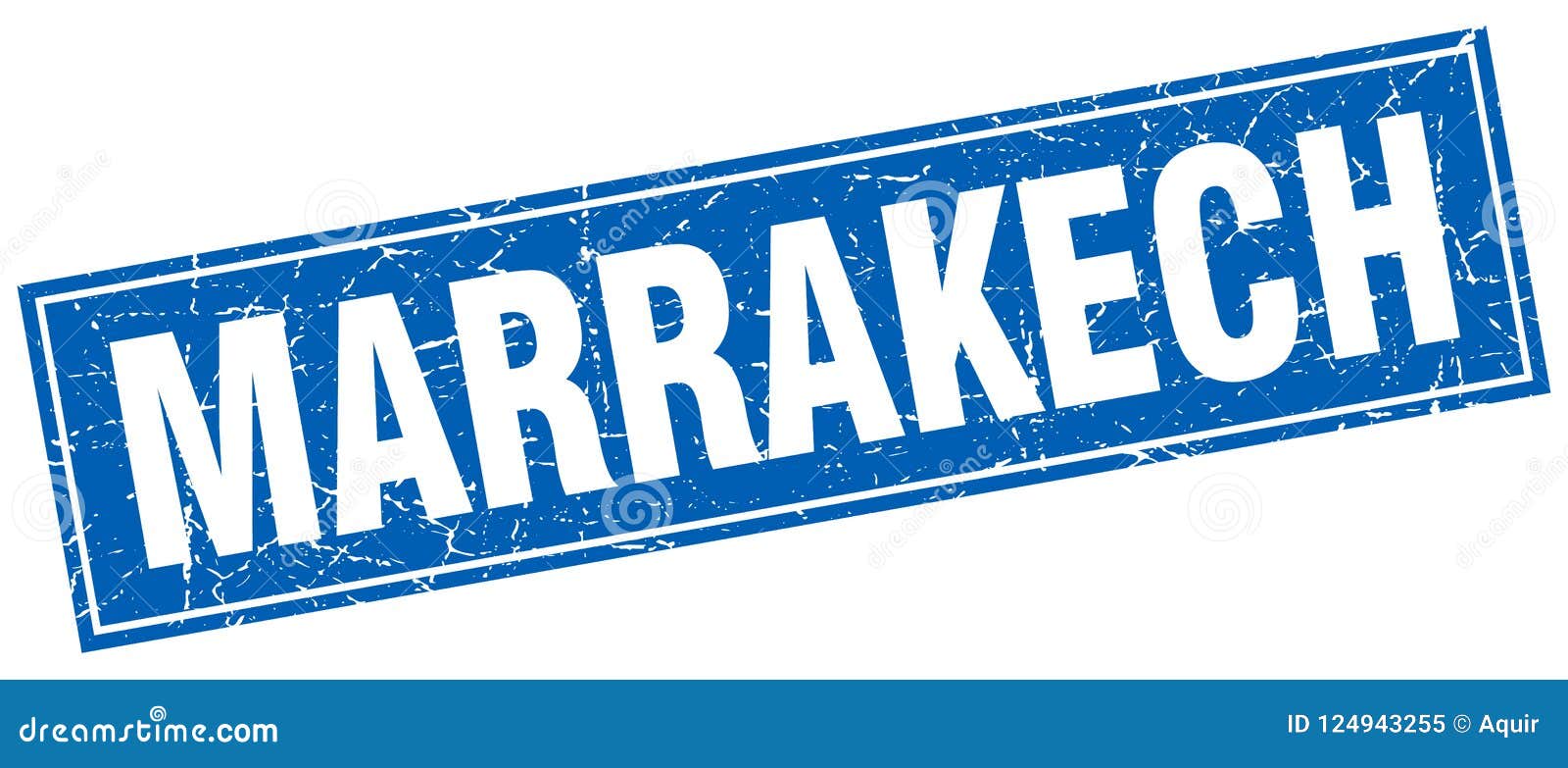 Marrakech stamp stock vector. Illustration of insignia - 124943255