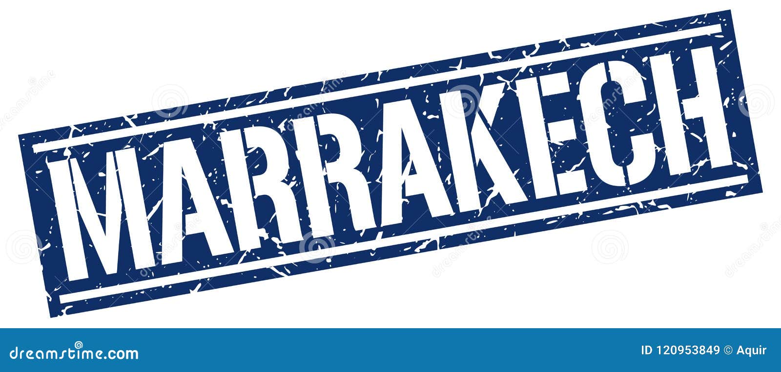 Marrakech stamp stock vector. Illustration of vector - 120953849