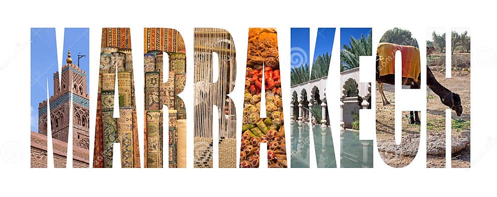 Marrakech stock photo. Image of africa, architecture - 54501716