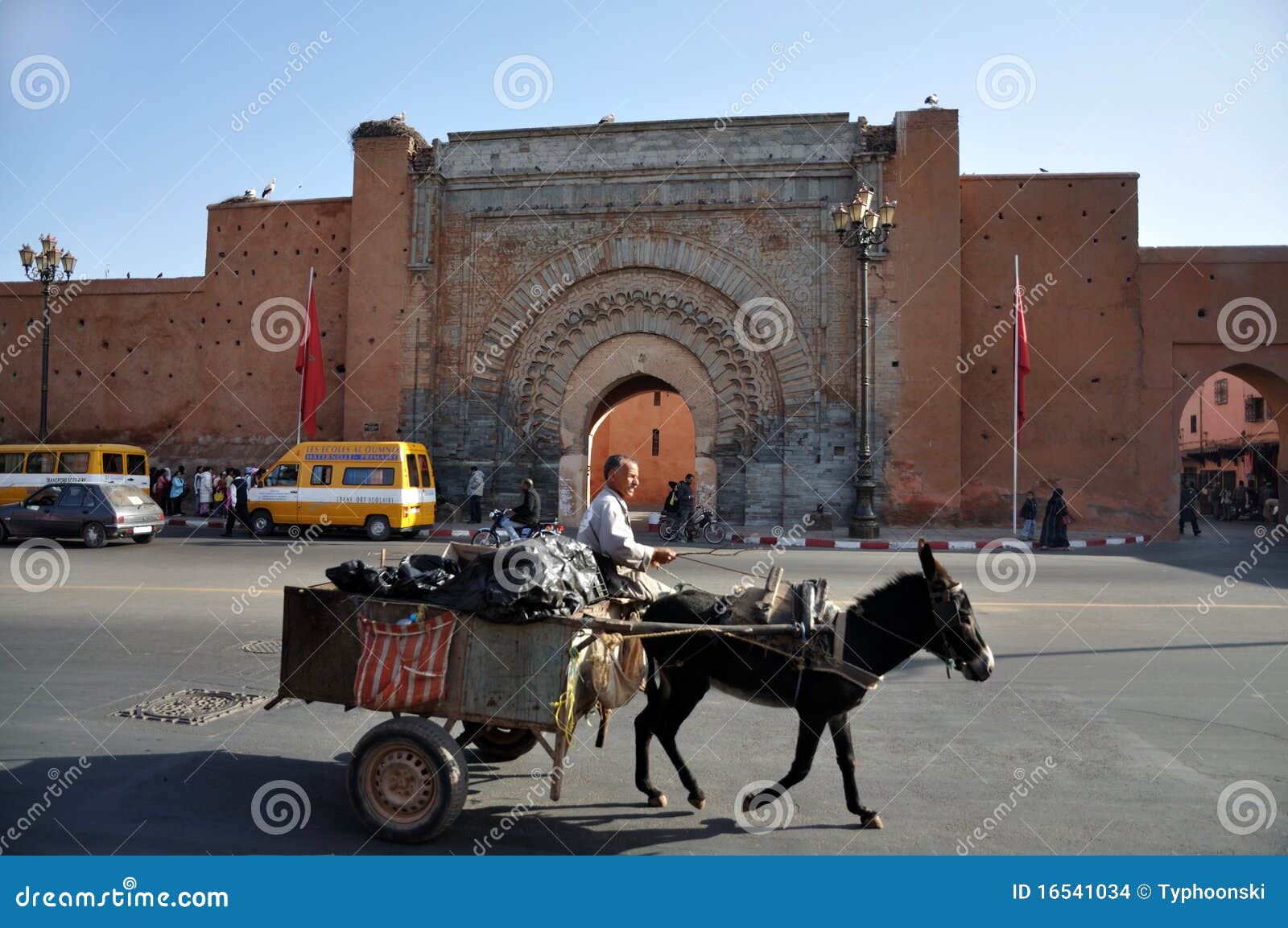Marrakesh gate editorial stock image. Image of marrakesh - 16541034