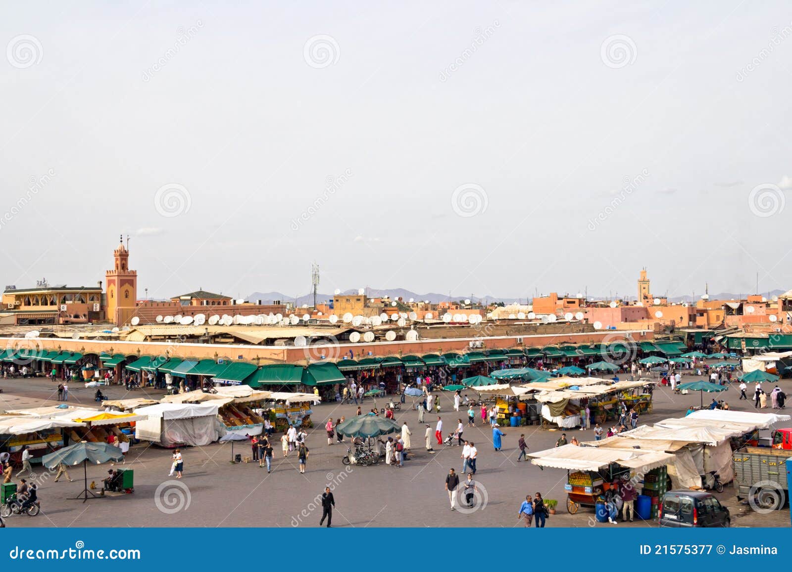 Marrakesh main square editorial photography. Image of cultures - 21575377