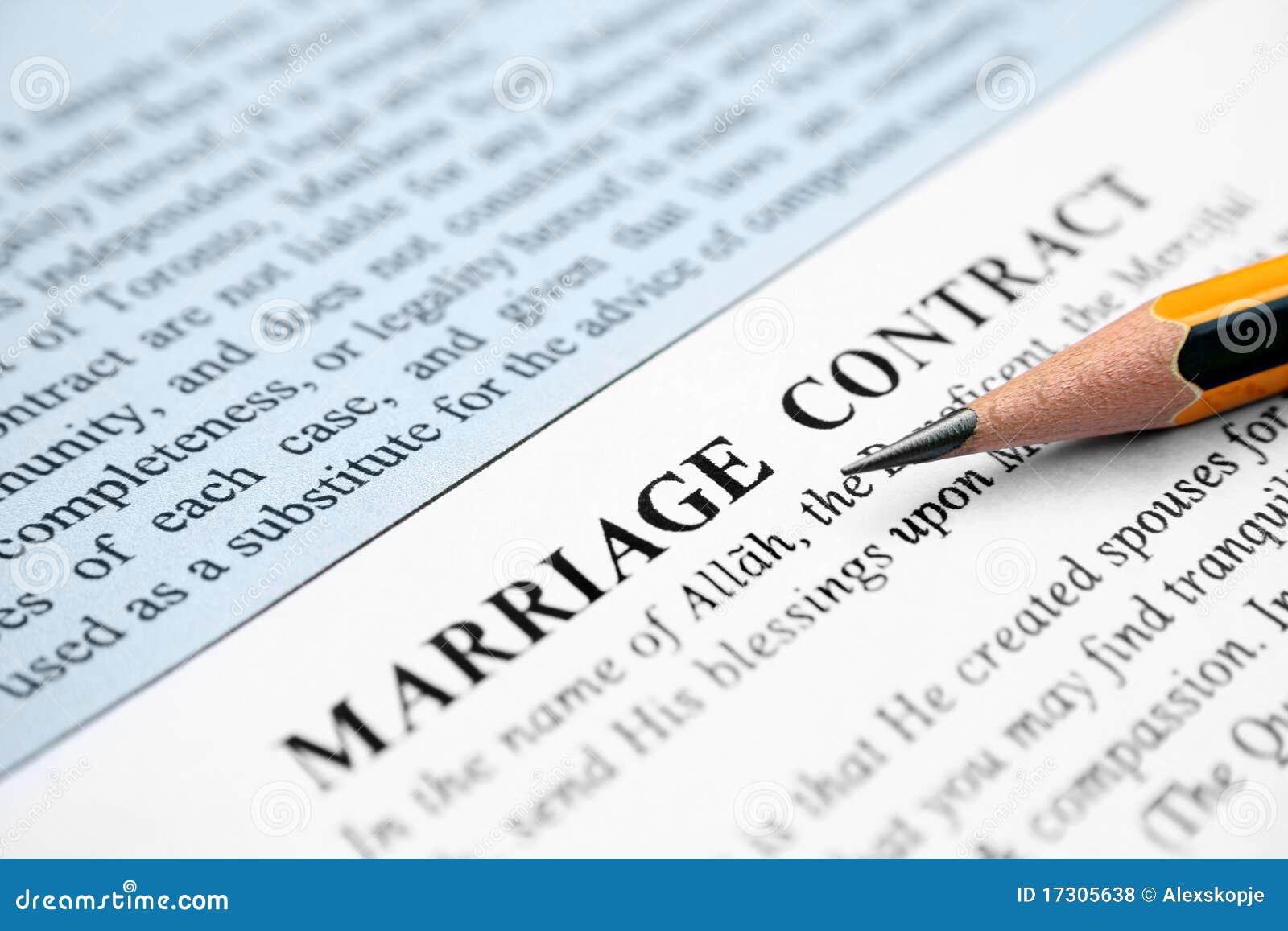 Marriage contract stock photo. Image of laughing, beautiful - 17305638