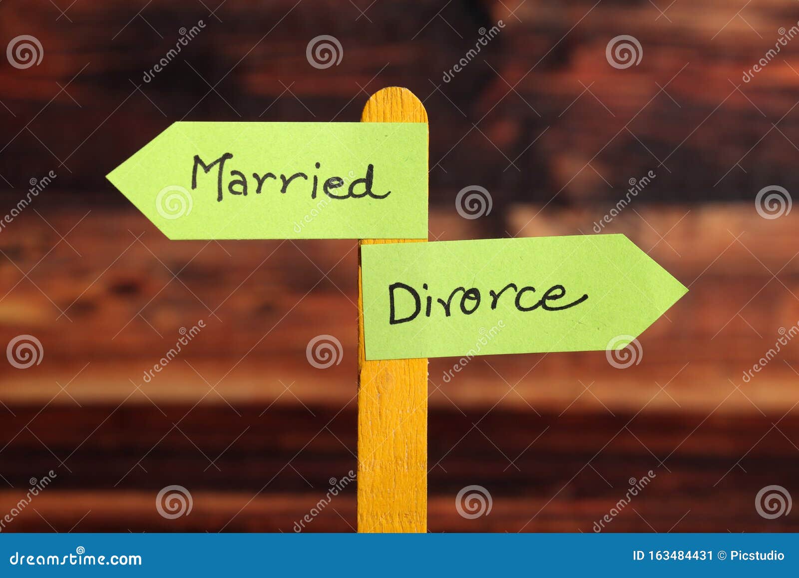 Marriage and divorce stock image. Image of divorce, board - 163484431