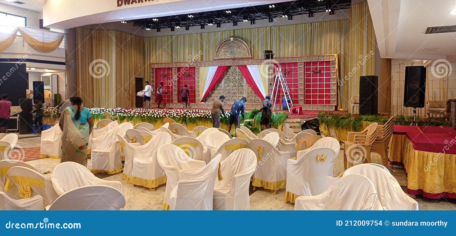 A Function Of Marriage Among Hindus In Which All The Women Danced In ...