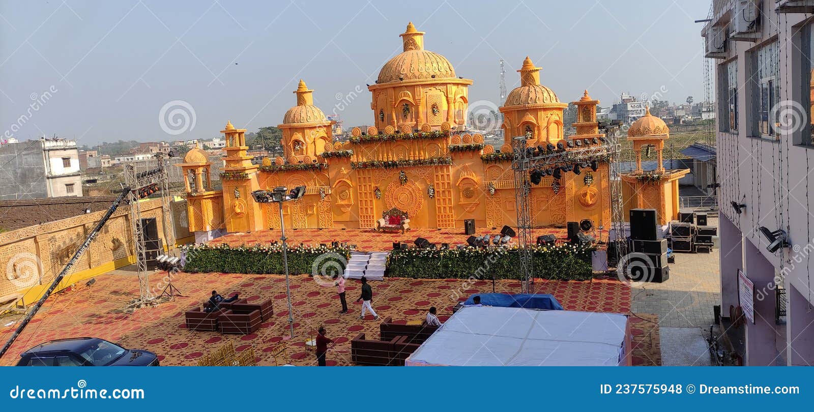 Marriage hall of yadav Jee editorial stock photo. Image of hall - 237575948