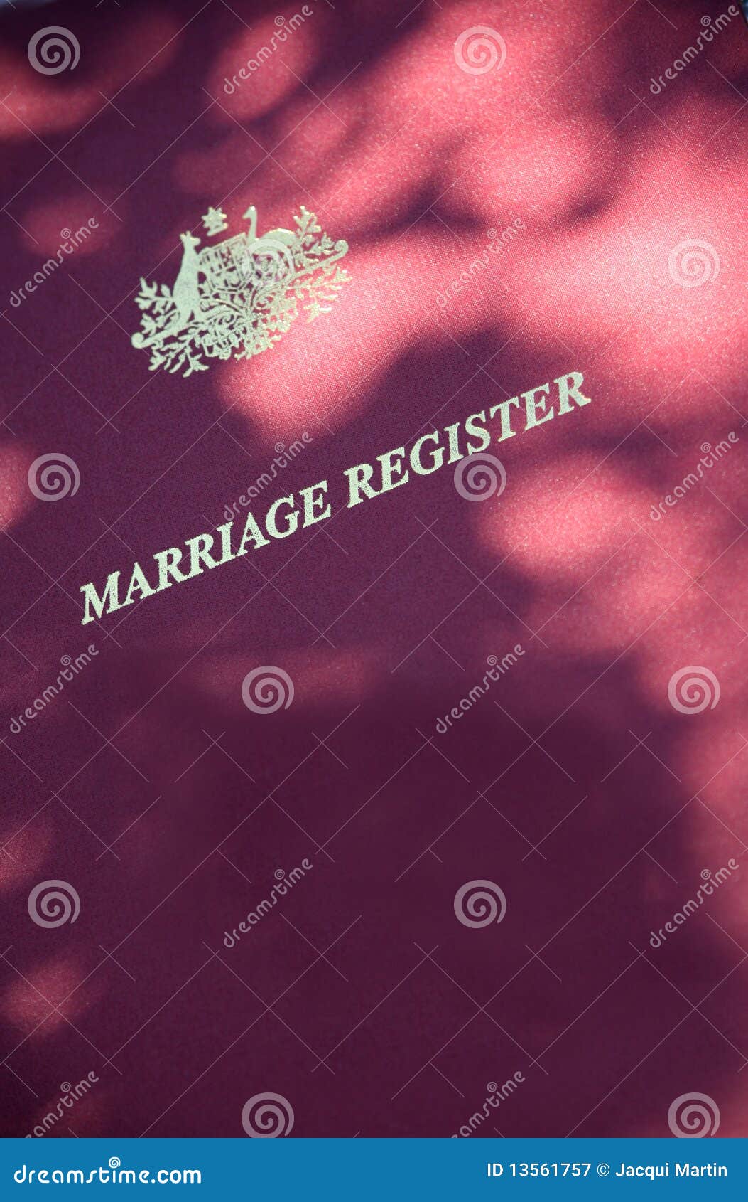 Marriage Register stock image. Image of romantic, paper - 13561757