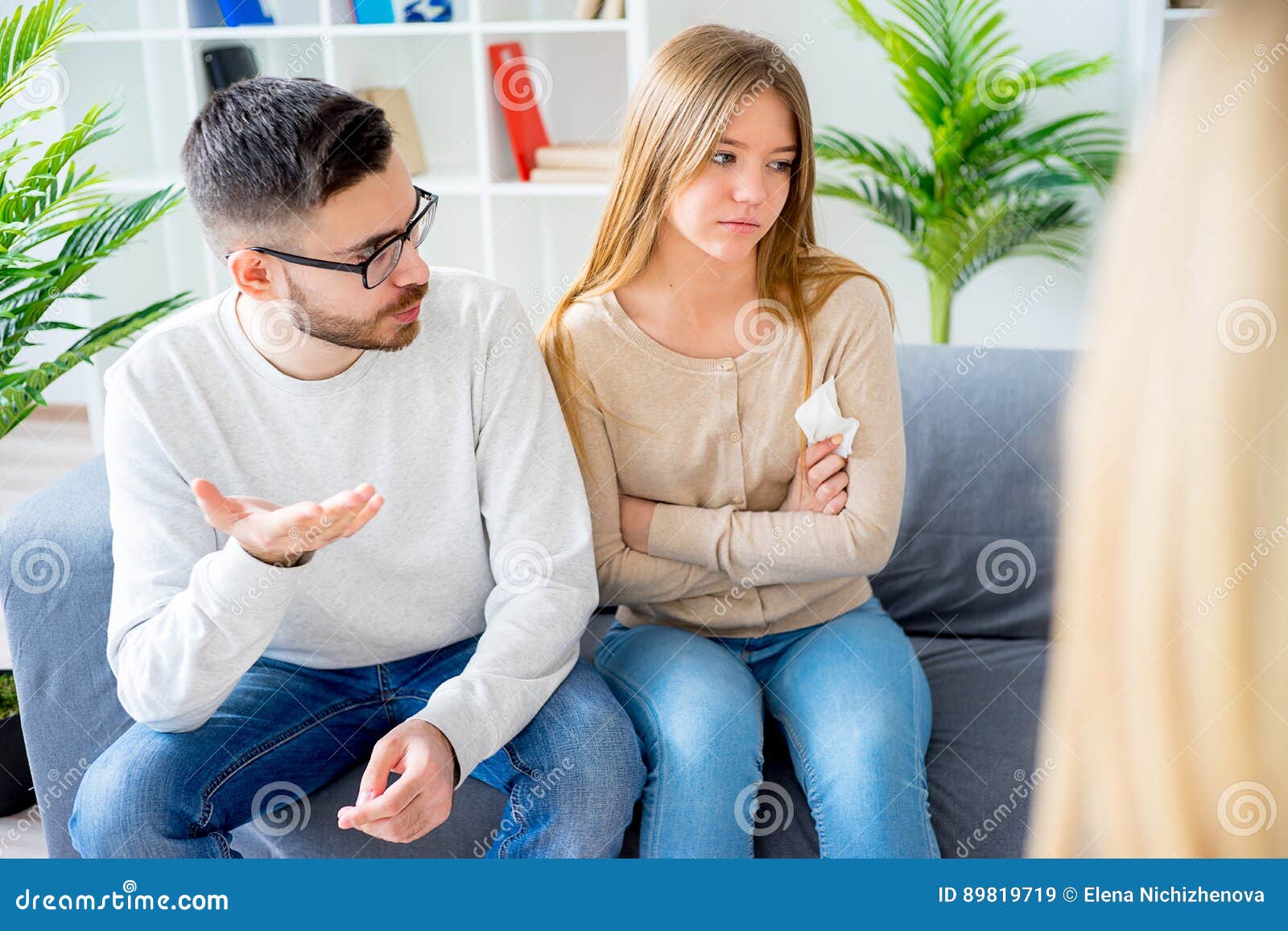 Marriage Relationship Problems Stock Image - Image of consultation ...