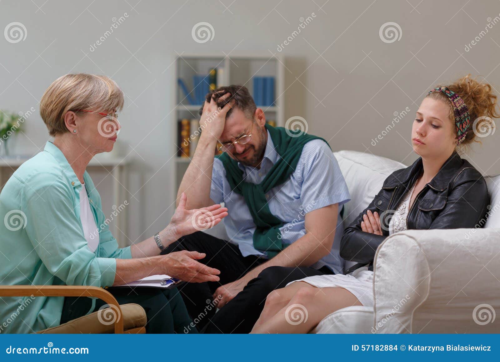 Married Couple in Separation Stock Photo - Image of mental, discussion ...