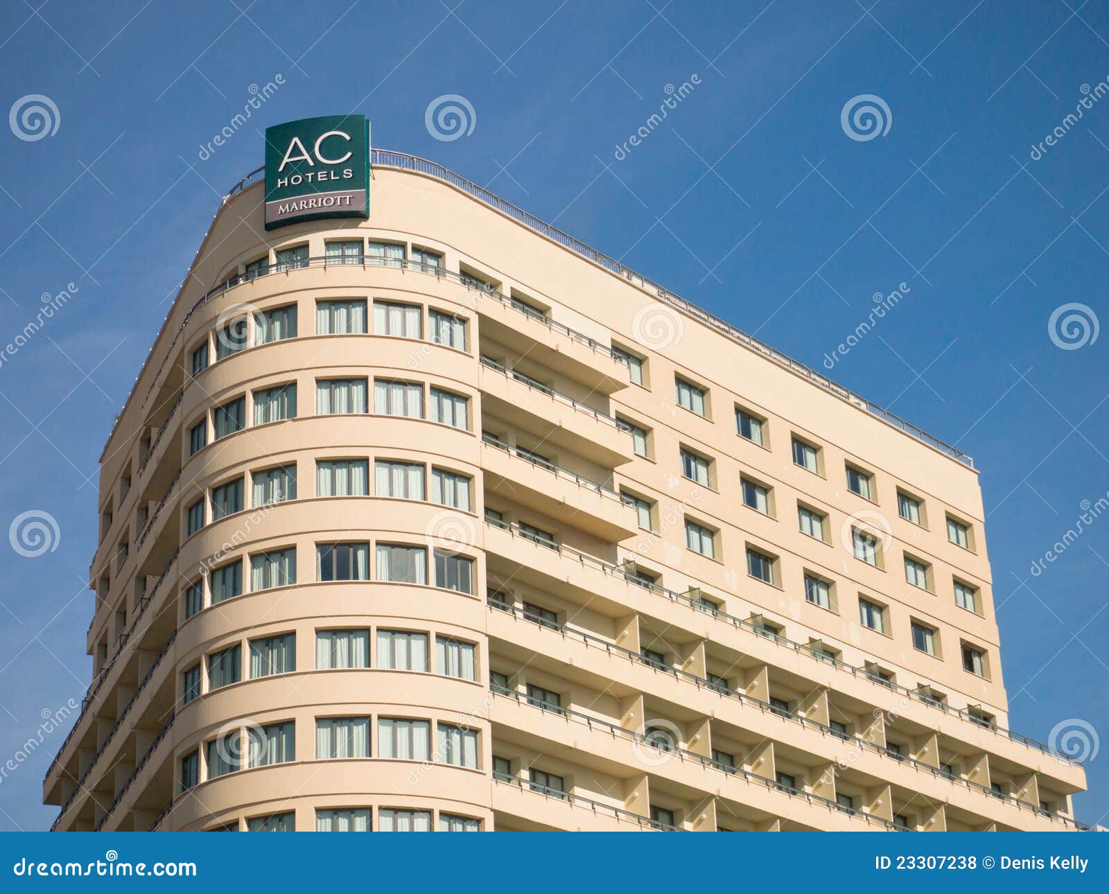 Marriott Hotel, Malaga, Spain Editorial Stock Photo - Image of costa ...