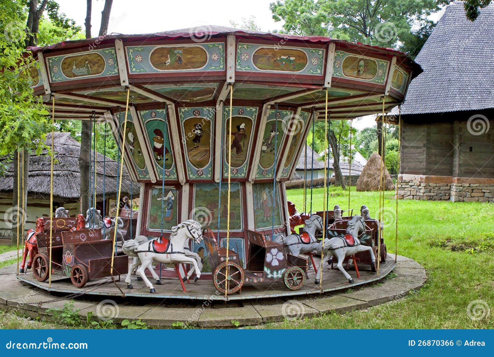 Marry Go Round Royalty Free Stock Image - Image: 26870366