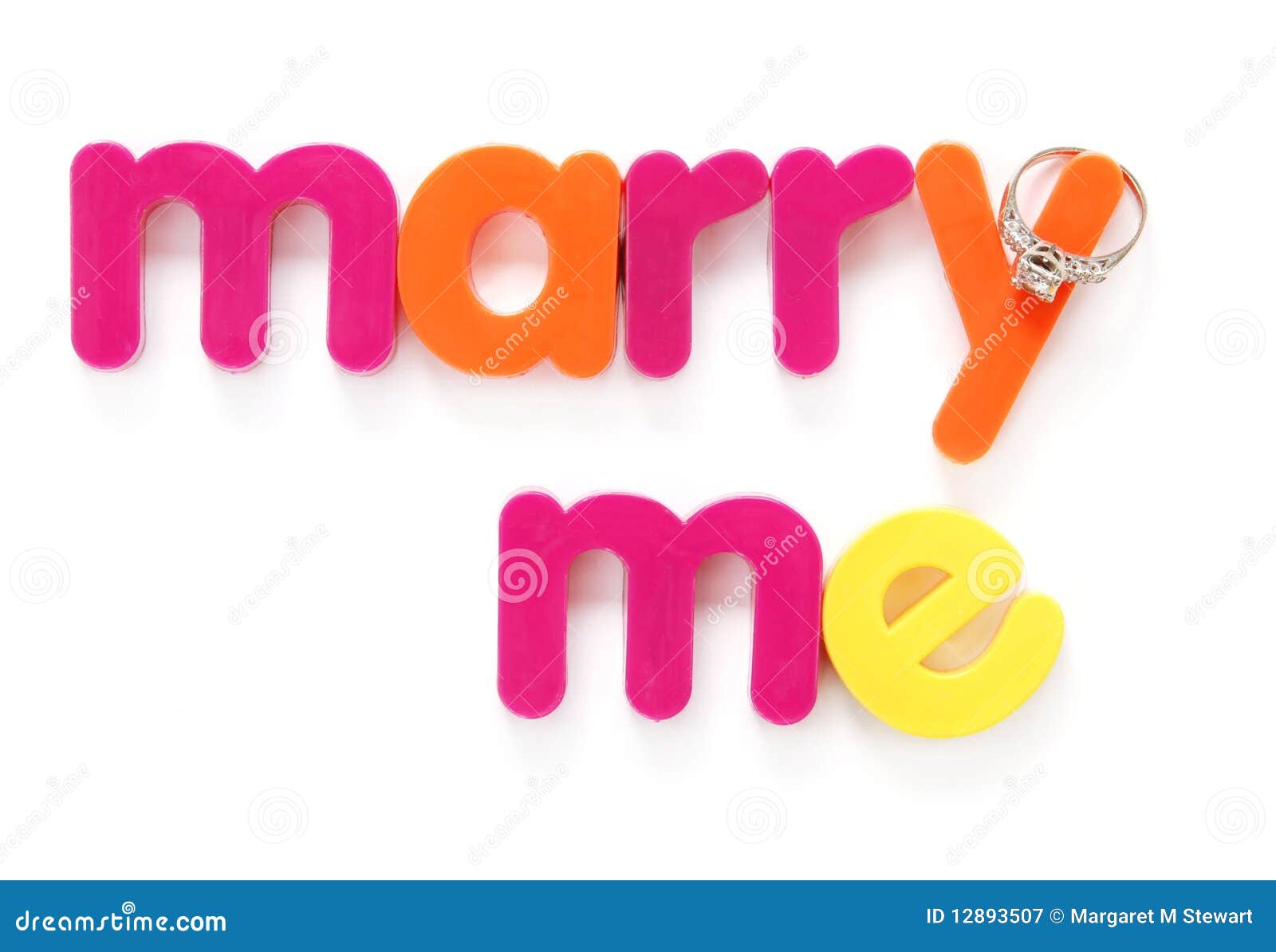 Marry me stock image. Image of jewelry, plastic, love - 12893507