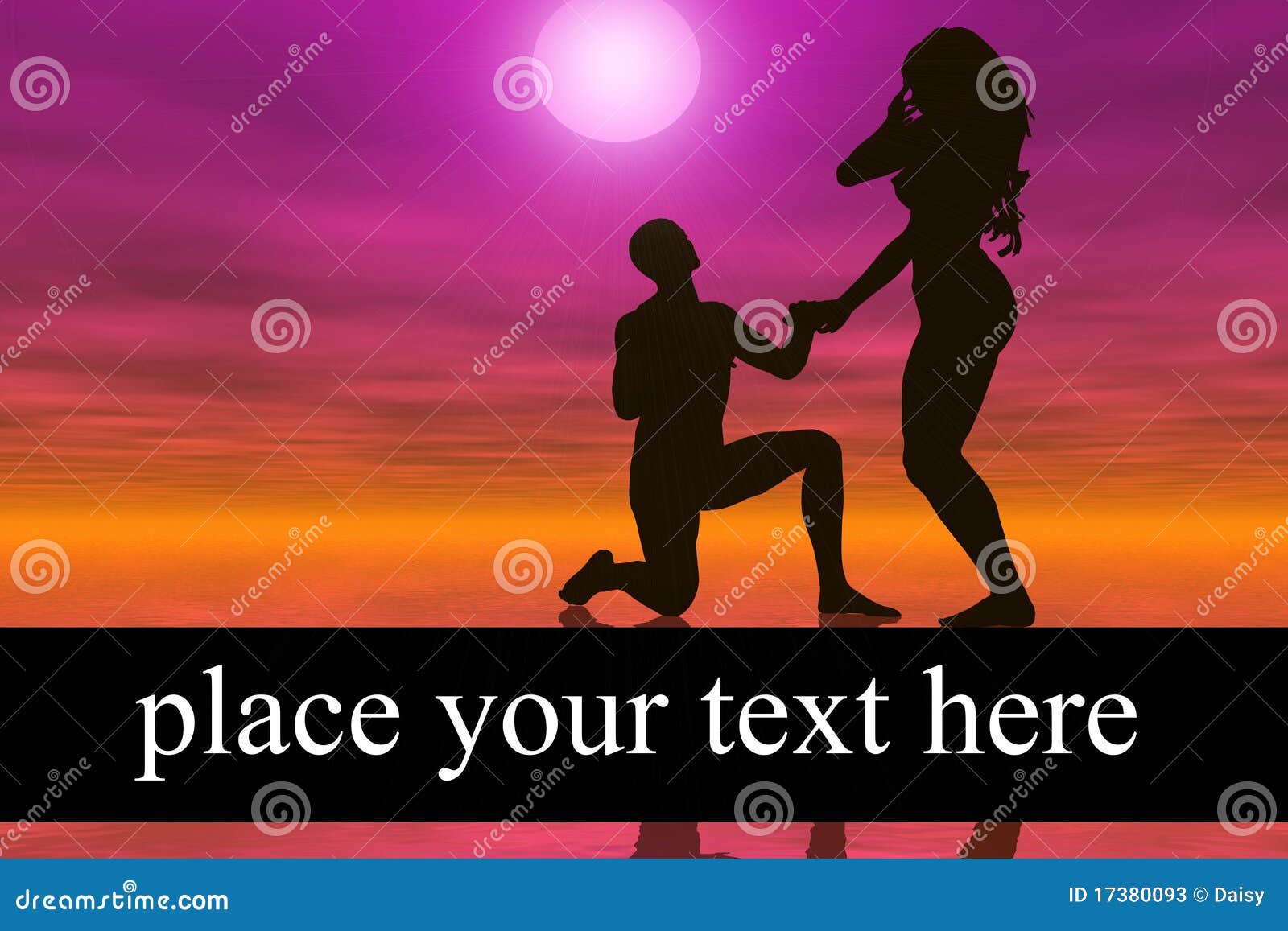 Marry Me! stock illustration. Illustration of engagement - 17380093