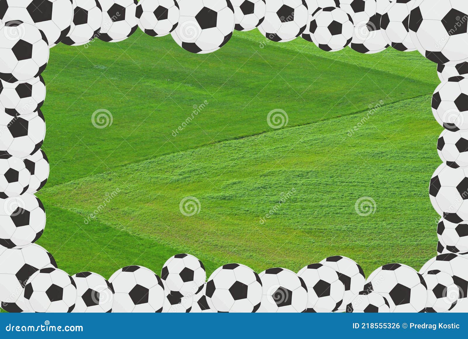 Football from a Border Background Stock Photo - Image of background ...
