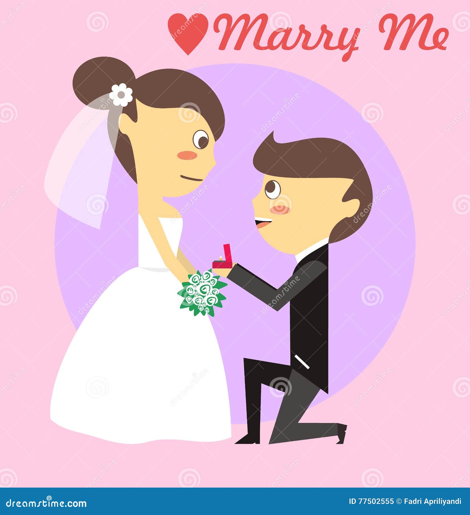 Marry Me Vector Illustrations Stock Illustration - Illustration of ...