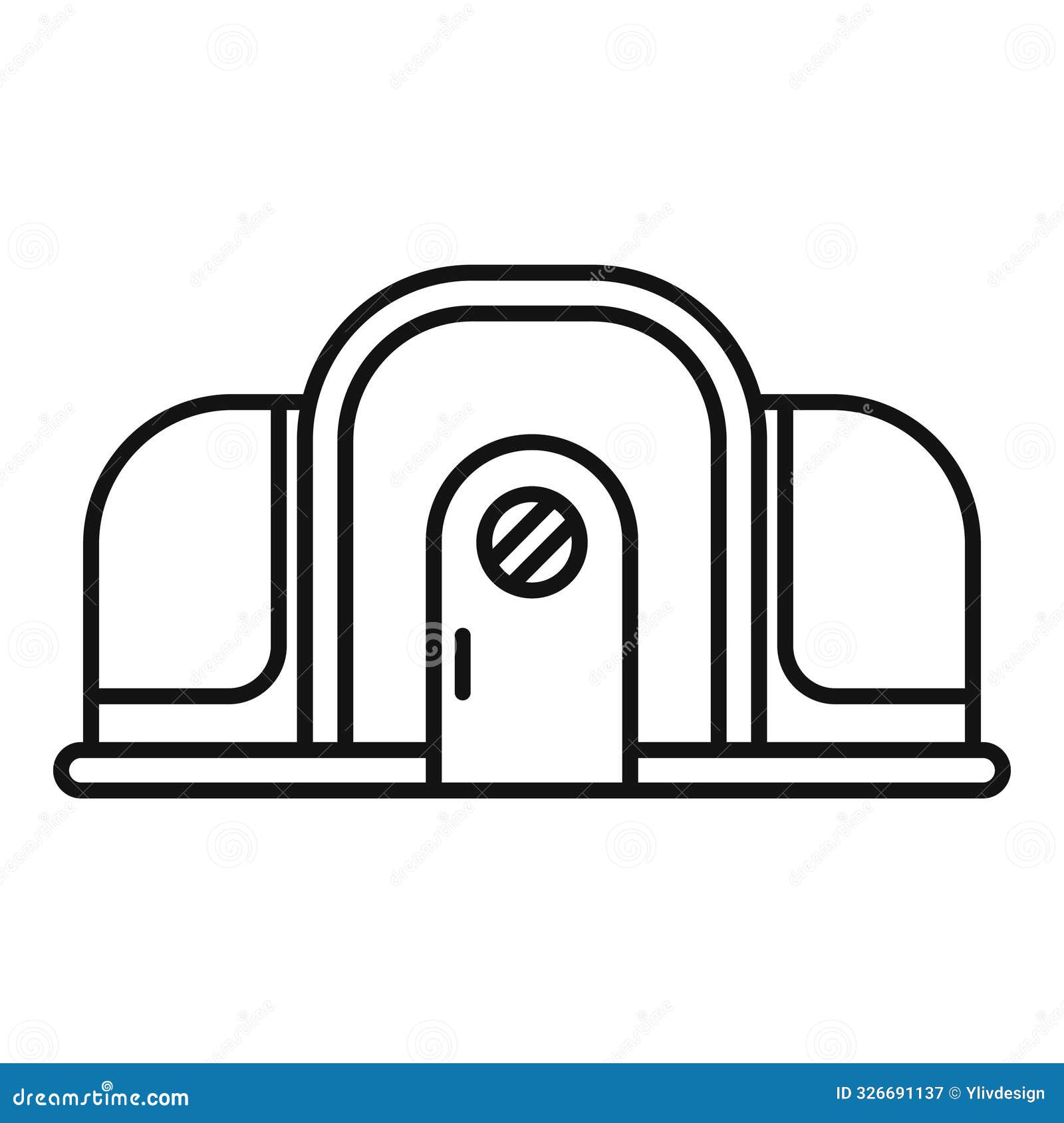 Mars Base with Modern Modules for Colonization Program Stock ...
