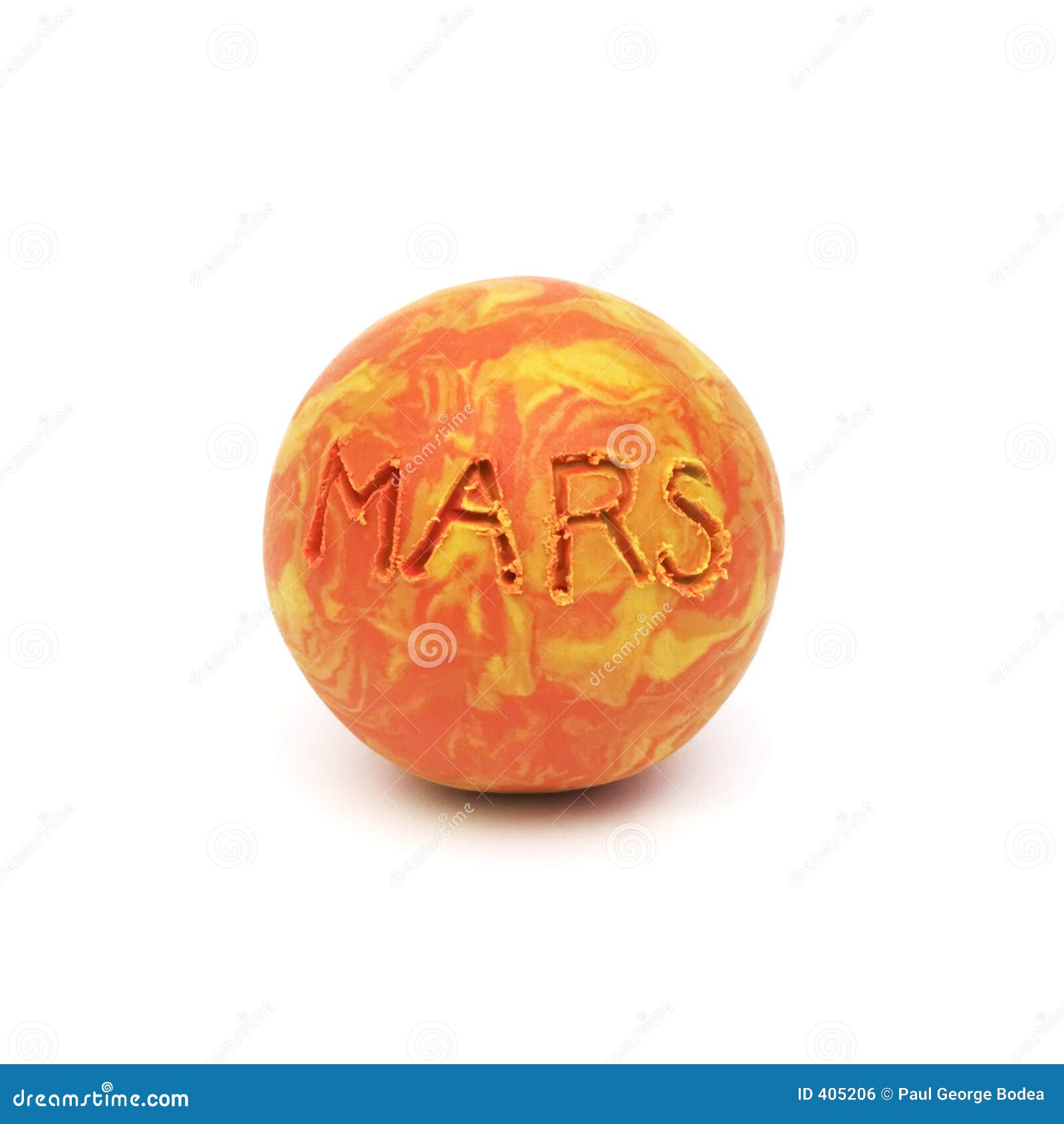 Clay 3d Project Of Planet Mars