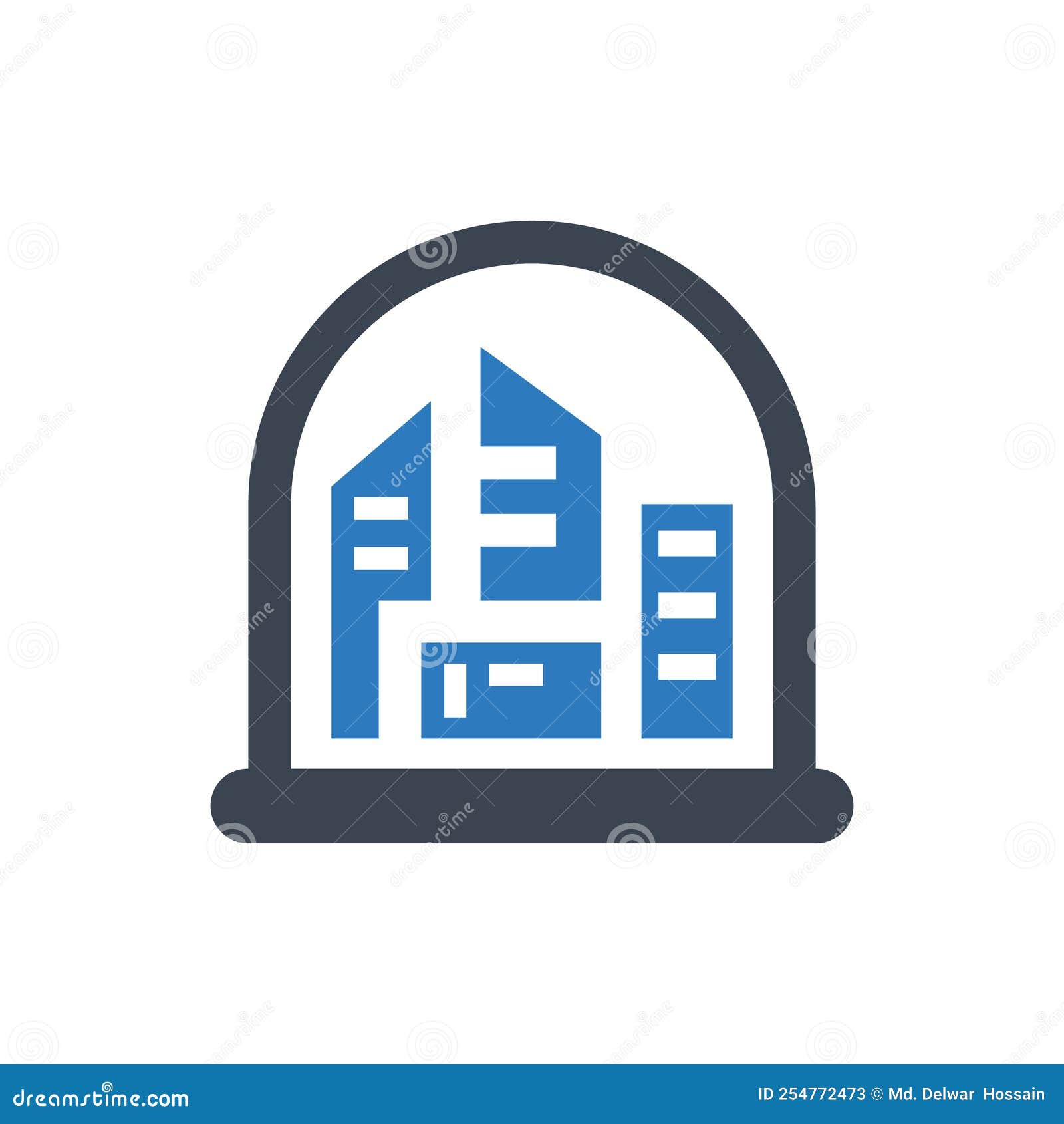 Mars future icon stock vector. Illustration of sign - 254772473