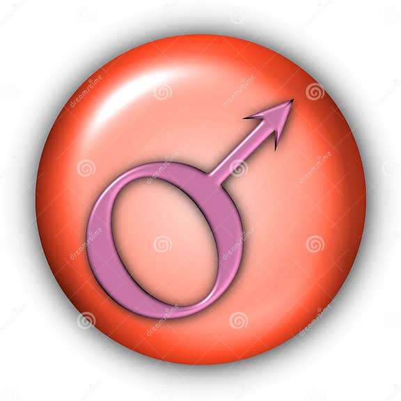 Mars Glyphs stock illustration. Illustration of planet, sign - 96094