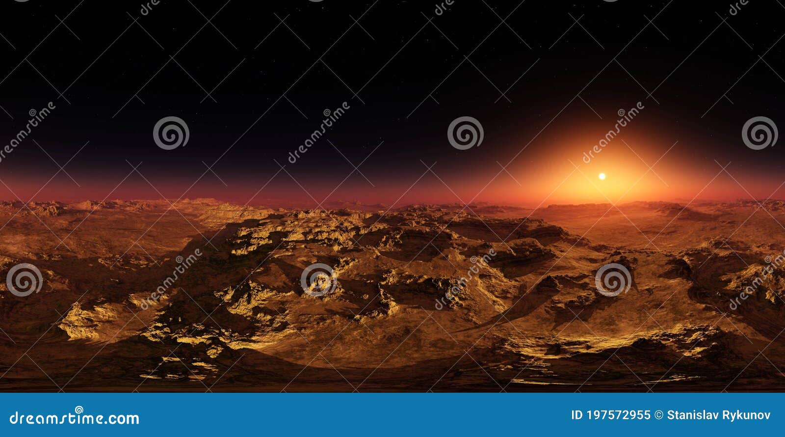 Mars, HDRI, Environment Map Royalty-Free Stock Photography ...