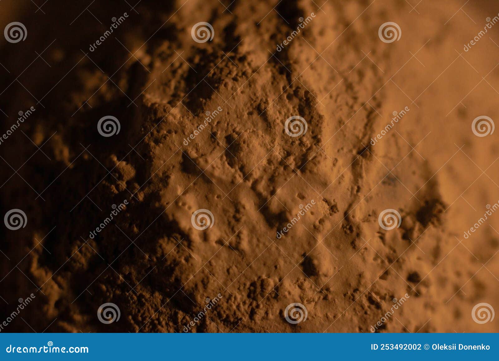 Mars Landscape Top View. Texture of Mars Surface Stock Photo - Image of ...