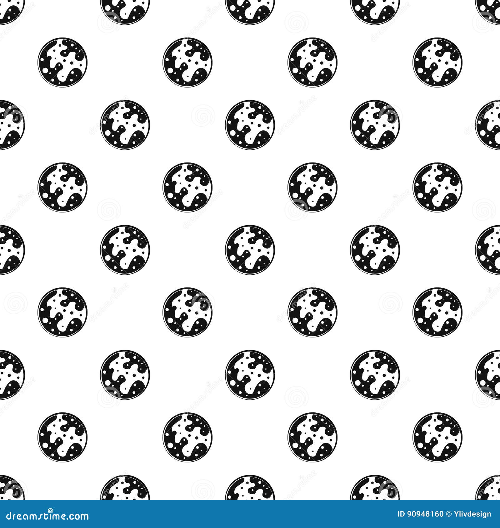 Mars pattern vector stock vector. Illustration of planet - 90948160