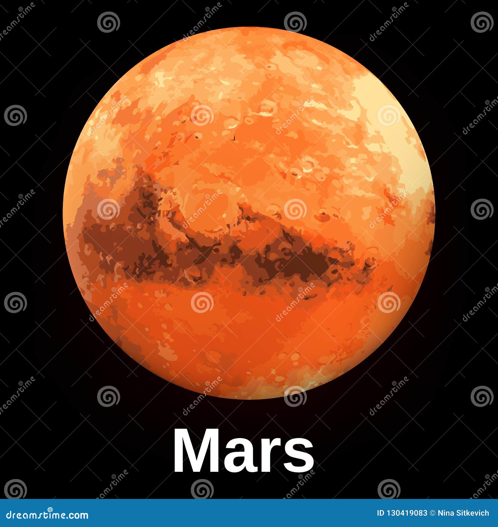 Mars Drawing