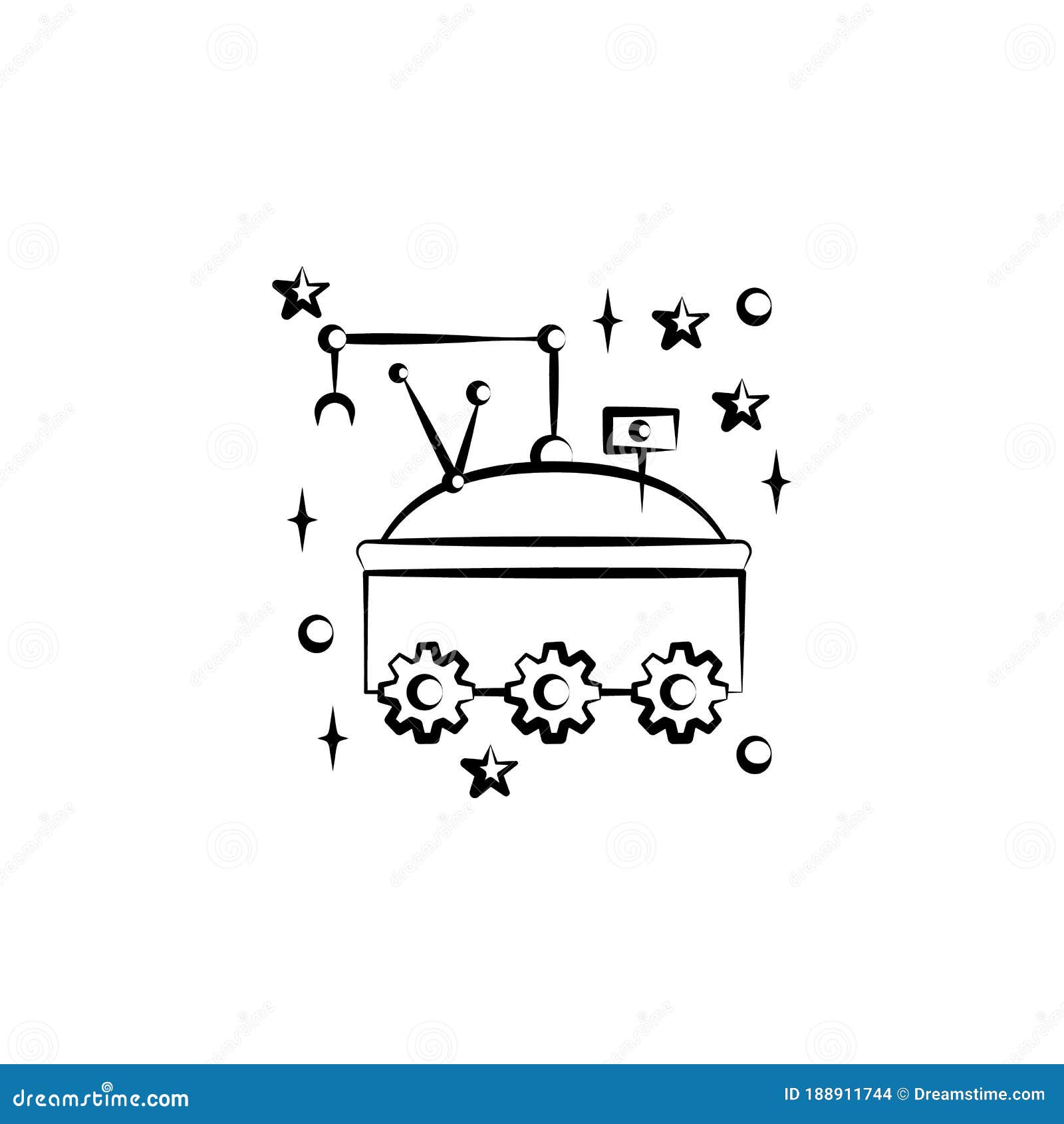 Mars Robot Rover, Space, Isolated, Exploration Royalty-Free Stock Photo ...