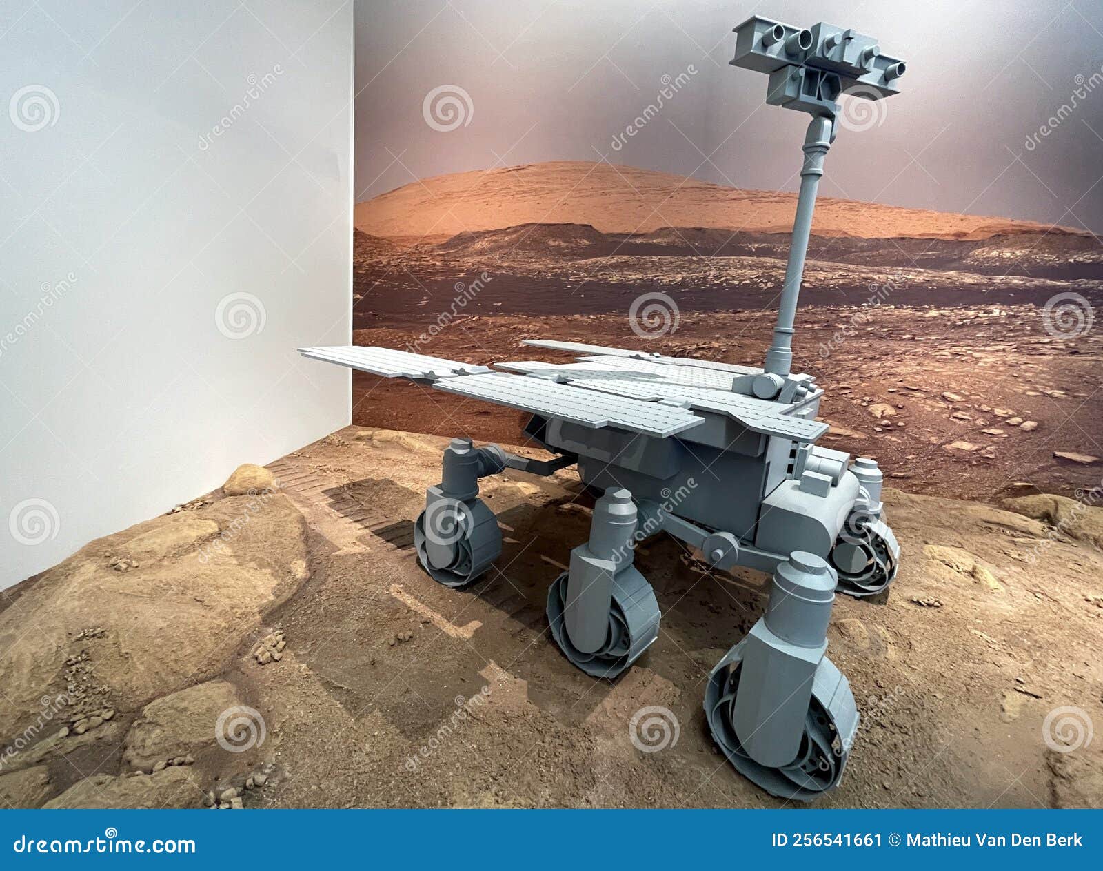 Mars Rover on Display at the Space Expo in Stock Image - Image of rover ...