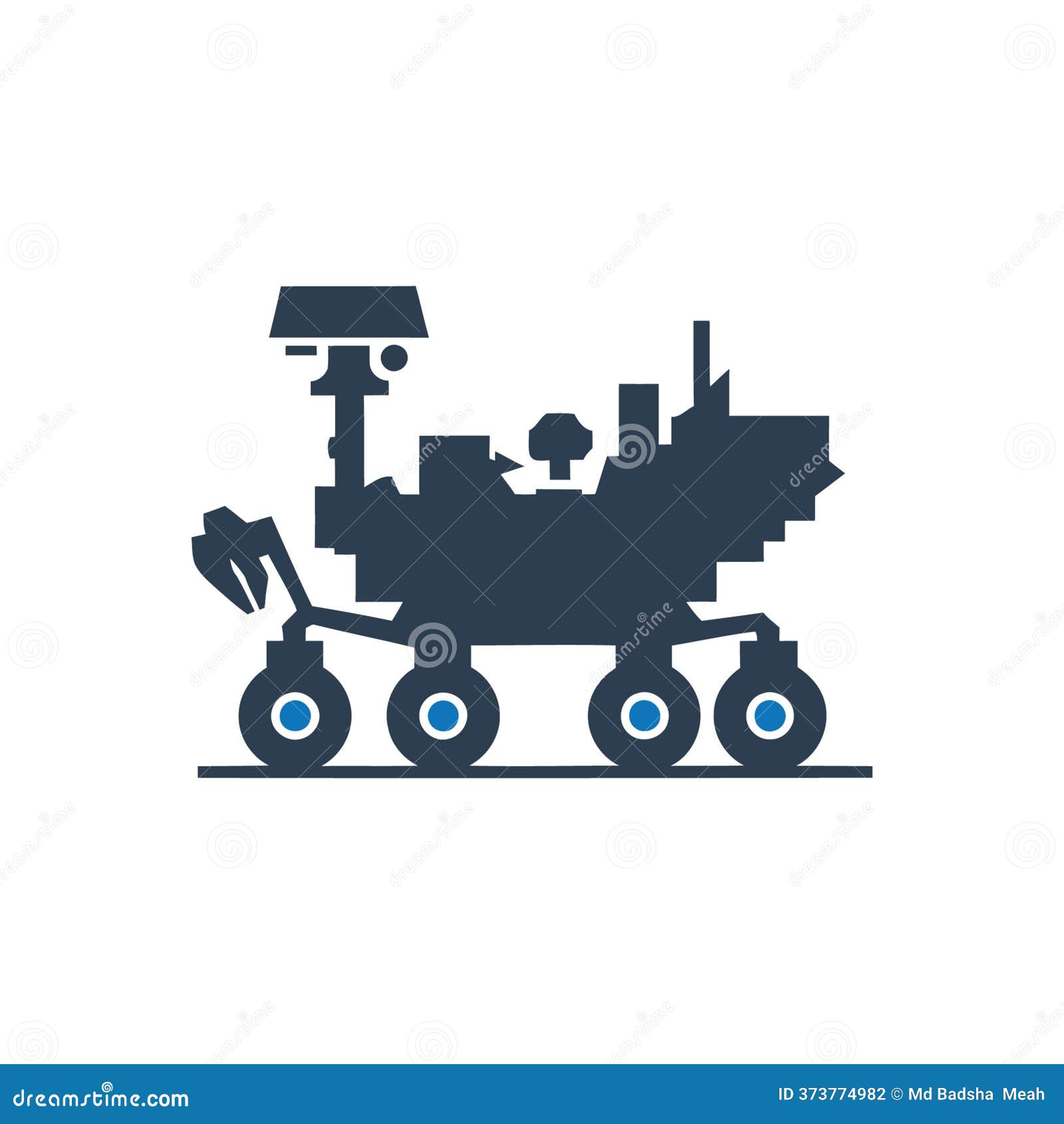 Rover Icon Stock Photo | CartoonDealer.com #124917870