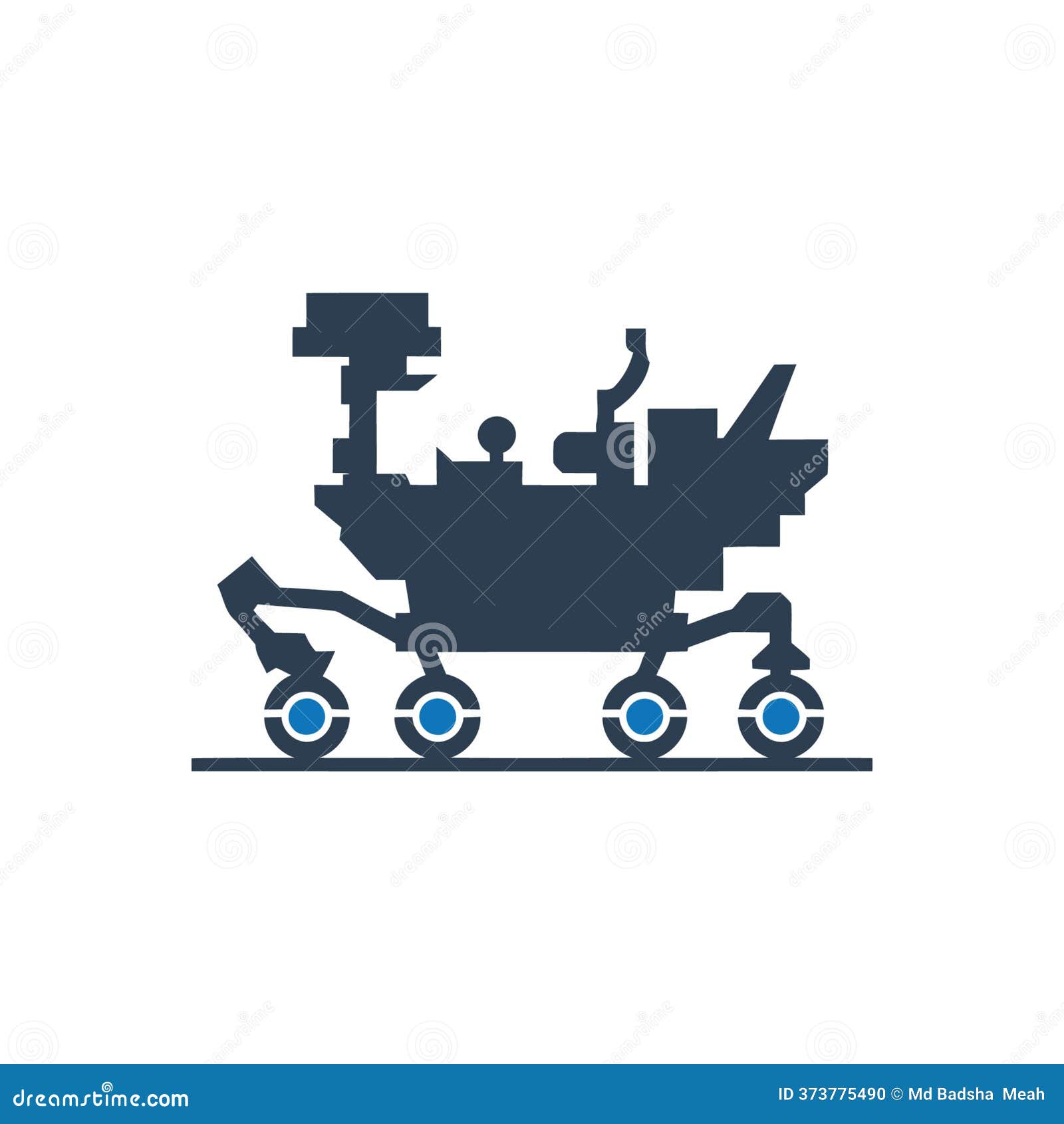 Rover Icon Stock Photo | CartoonDealer.com #124917870