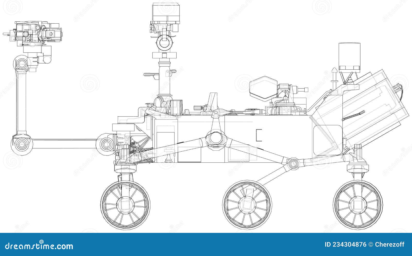 Nasa New Rover Blueprints