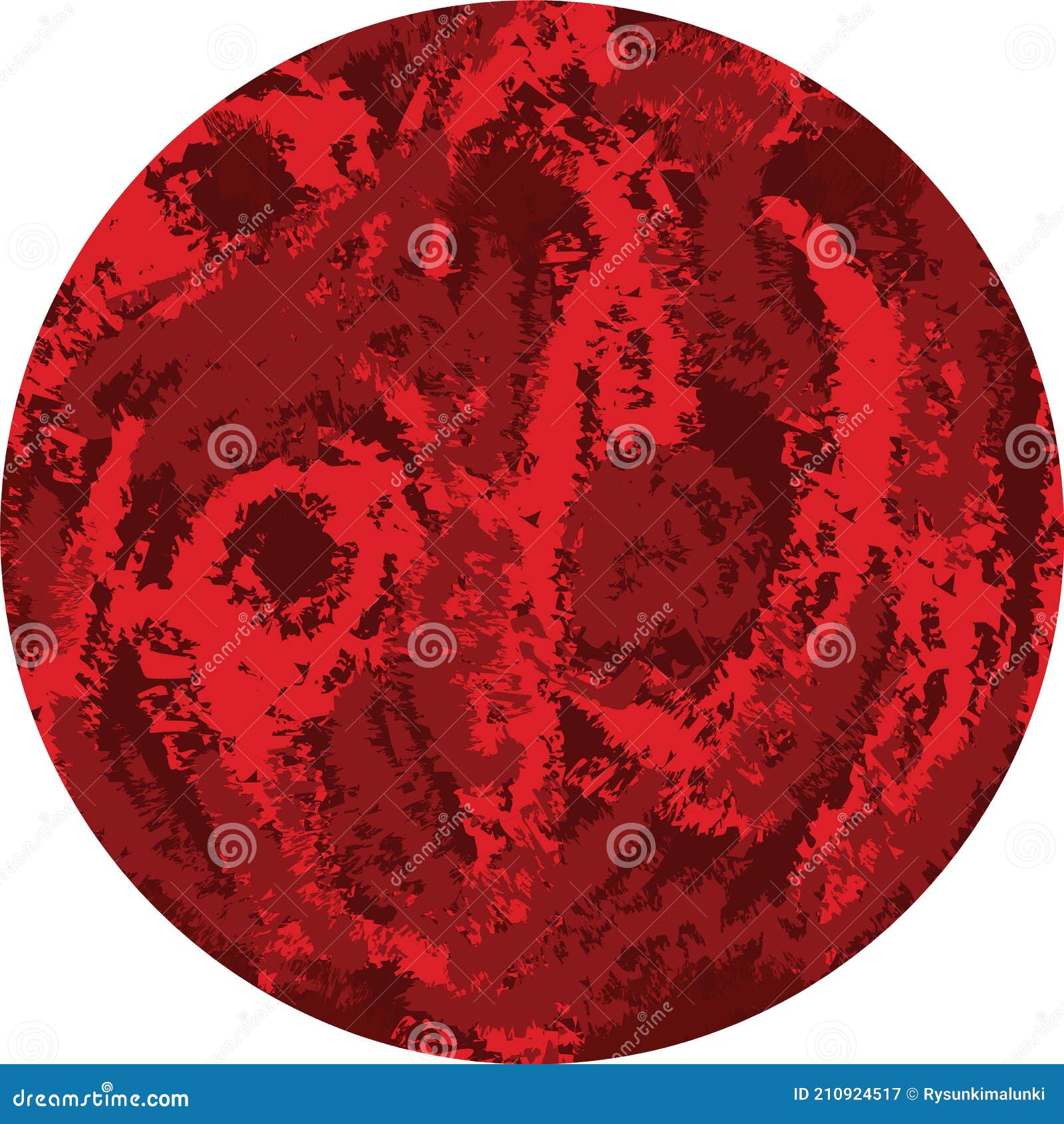 Mars Simple Vector Illustration Stock Vector - Illustration of warm ...