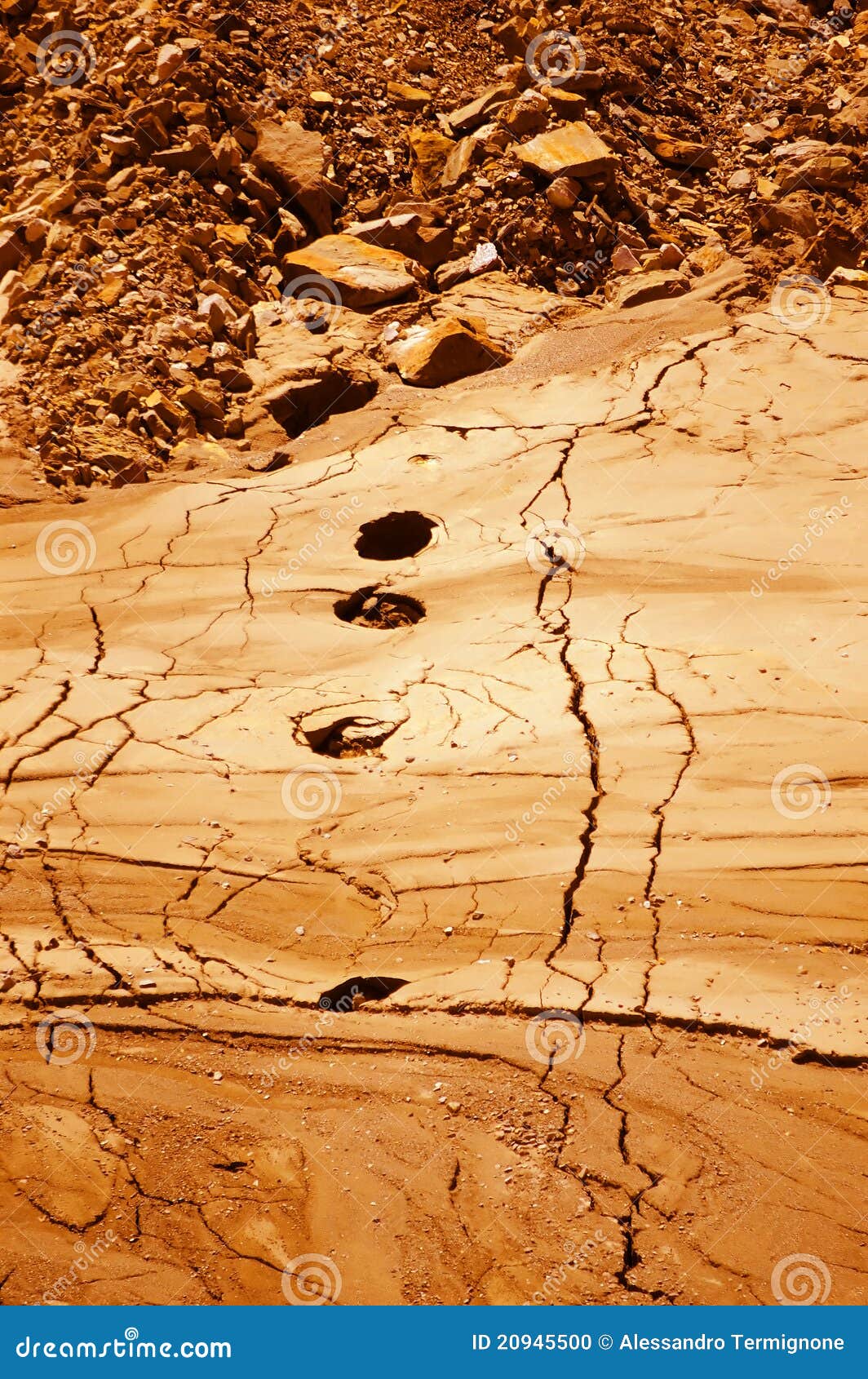Mars surface stock photo. Image of terra, rock, footprint - 20945500