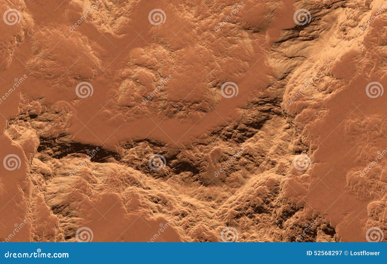 Planet Mars Texture